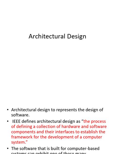 Unit 3 Architectural Design Styles Pdf Databases Object Computer Science