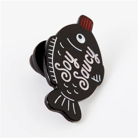 Soy Saucy Enamel Pin Punkypins