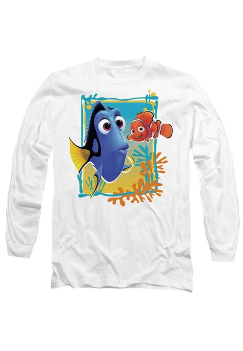 Disney Finding Nemo Dory Nemo Long Sleeve T Shirt White Dorothy Perkins