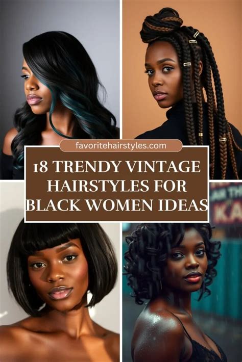 Vintage Hairstyles For Black Women Gmbx
