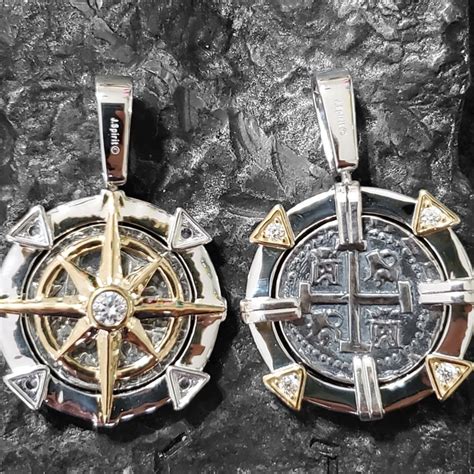 Compass Coin Etsy