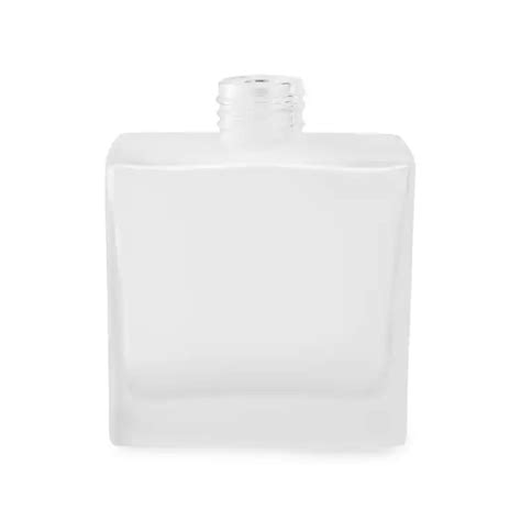 Frosted Square Glass Reed Diffuser Bottle Candlescience