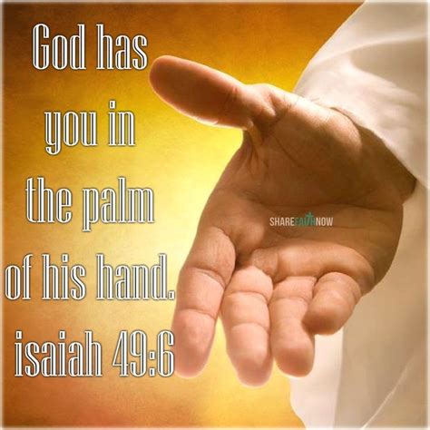 God And Jesus Christgod Has You In The Palm Of His Hand Lời Trích