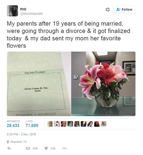 Heartbreaking Photo Of Flowers Husband Bought Wife As Divorce Was