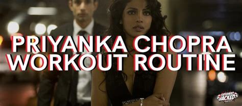 Priyanka Chopra Workout Routine And Diet Plan [updated]