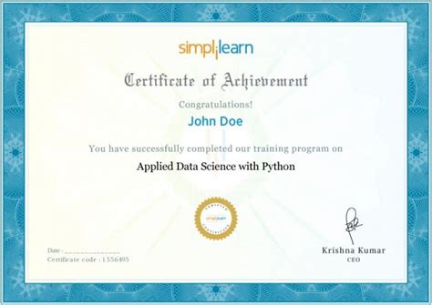 Data Science With Python Course