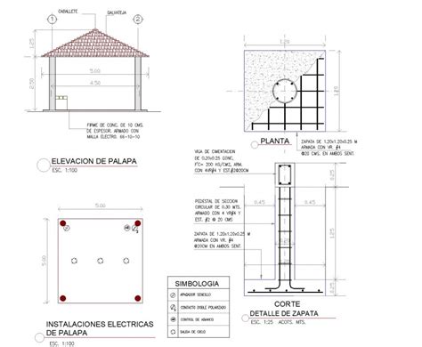 Electrical Point And Foundation Plan Autocad File Artofit