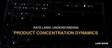 Rate Laws Understanding Product Concentration Dynamics Lawshun