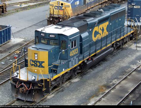 Csxt Emd Sd40 3 4003