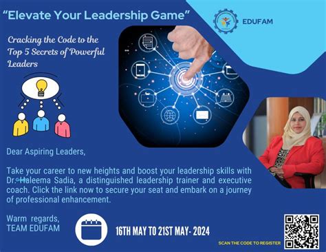 Edufam International Academy On Linkedin Dear Aspiring Leaders Take