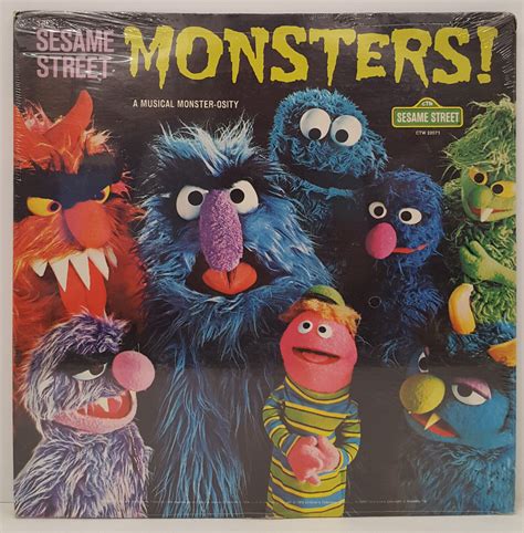 Sesame Street Muppets Monsters A Musical Monster Osity 1975 Lp Record
