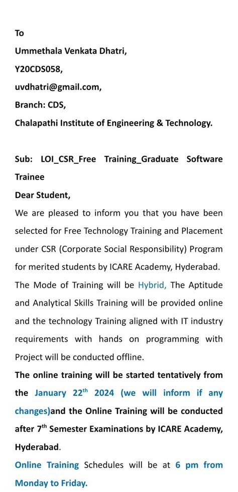 Uv Dhatri On Linkedin Icare