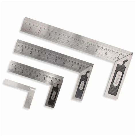 Tools Bae Hand Tool Set Of 4 Try Square Of 6 8 And 10 Inch