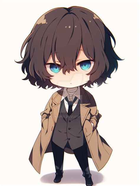 Chibi Dazai By Yiksnapix On Deviantart
