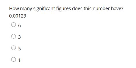 Solved How Many Significant Figures Does This Number Have