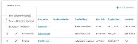 User Administration Xactanalysis Help