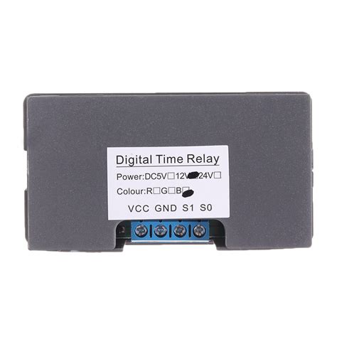 Dc12v24v Delay Timer Infinite Loop Delay Module Double Digital Display