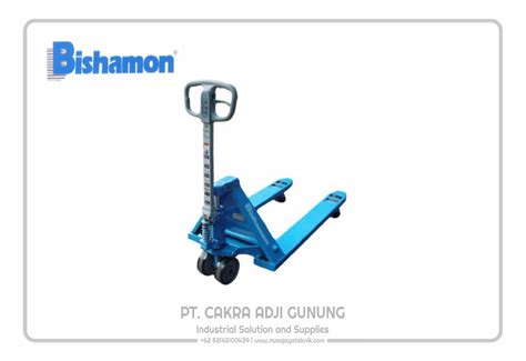 Bishamon Hydraulic Hand Pallet Truck Adji Gunung Group