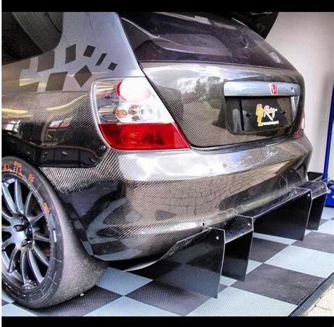 Custom Carbon Diffuser Ep3 Diffuser Car Custom