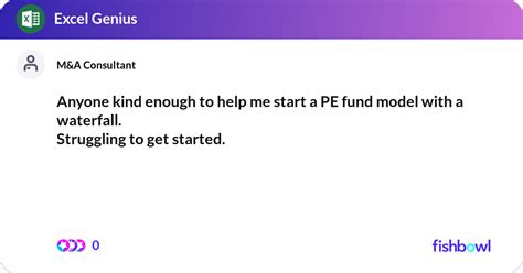 Anyone Kind Enough To Help Me Start A Pe Fund Mode Fishbowl