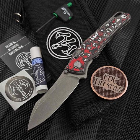 Hawk Talon Snow Fire Fat Carbon Folder S1