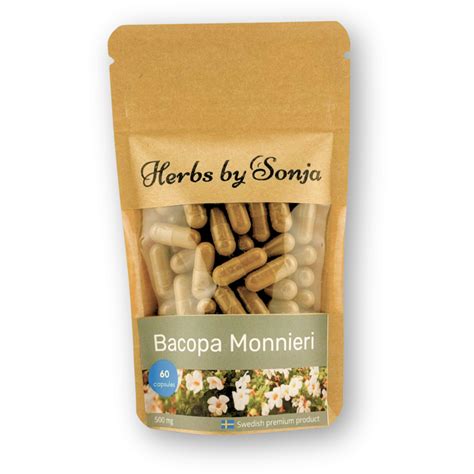 Bacopa Monnieri Herbs By Sonja