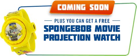 Tracfone Spongebob Movie Projection Watch Sweepstakes Mag
