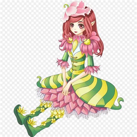 美丽卡通花仙子png图片素材下载图片编号7733296 Png素材网