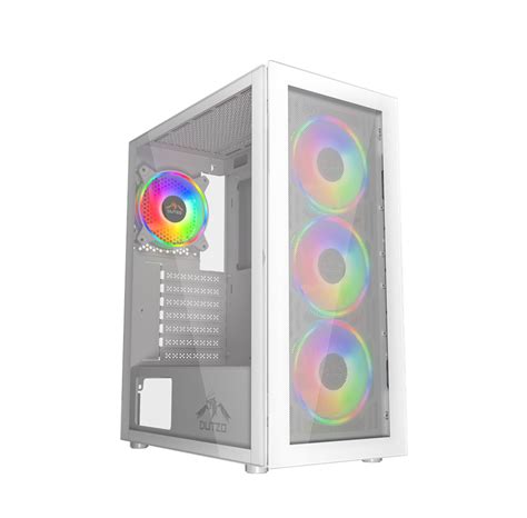 Dutzo C531 Tg Argb Chassi Miditower Vit I Lager Billig