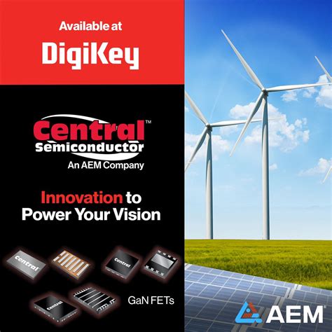 Powerefficiency Ganfets Techinnovation Digikey Central Semiconductor