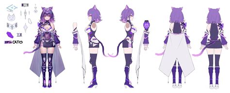 Heirou Angy Catto Vols Purple Footwear Absurdres Highres Second