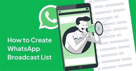 How To Create WhatsApp Broadcast List Message Central Blog