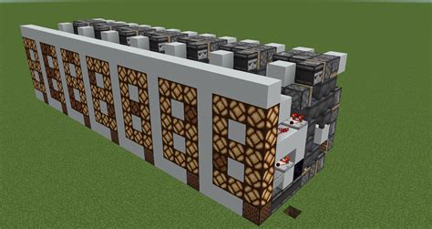 Small Tileable 7 Segment Display I Made 168 Blocks For 1 Digit 224 For Each Tileable Digit