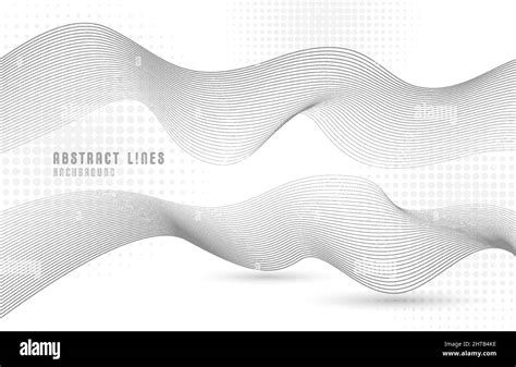 Abstract Lines Pattern Artwork Decorative Style Template Overlapping For Cover Artwork Style