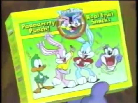 Tiny Toon Adventures Fruit Snacks Commercial Featured On The Vhs For The Movie How I Spent My