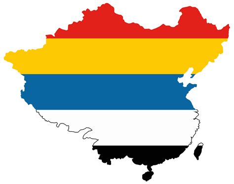 File Flag Map Of The Republic Of China 1912 1928 Png Wikimedia Commons