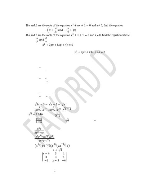 Scrib Pdf Number Theory Algebra