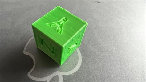 Weird Artifacts In Cube Test Rfixmyprint