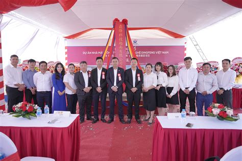 Groundbreaking Ceremony Of Ding Feng Vietnam Technology Company Limited