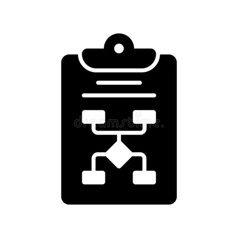 Data Flow Chart Icon Algorithm Vector In Editable Style Business Planning Stock Vector