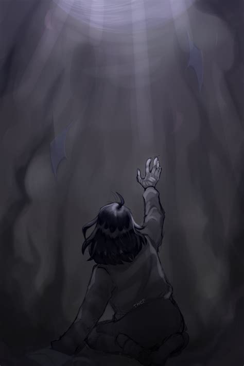 [ Undertale ] Fallen Down By Ramenthievery On Deviantart