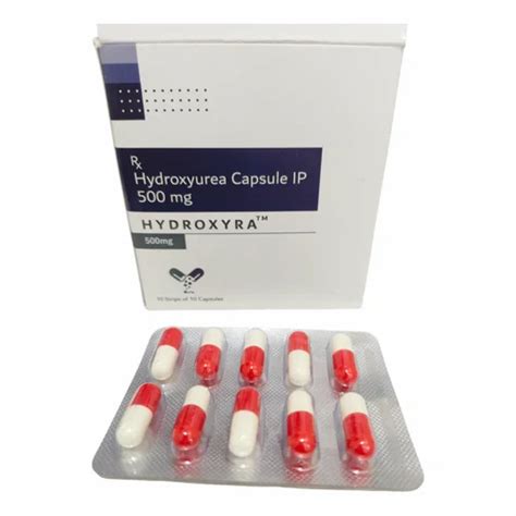 Hydroxyurea Capsule 500mg At ₹ 280box Hydroxyurea Capsules In Mumbai