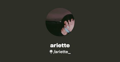 Ariette Instagram Linktree