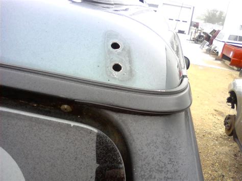 Rare Deflecta Shield Rear Deflector Mounting Holes R2 Ford Explorer