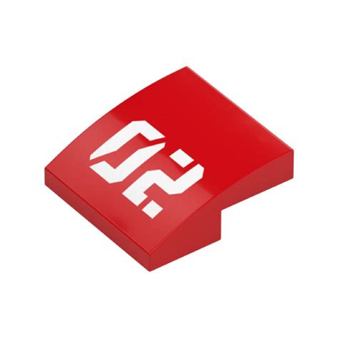 Lego® 105759 15068pb533 6465529 Brick Slope Curved 2x2 Red
