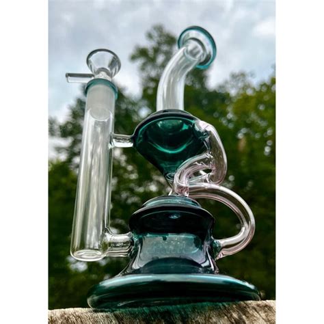 9 Recycler Dab Rig Smoking Water Bong Recycler Bong — Gravity