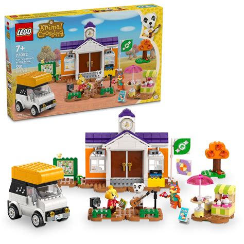 Lego Animal Crossing Kks Concert In The Plaza Building