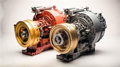 Premium Ai Image Rotary Equipment Reciprocating Engines Full View On