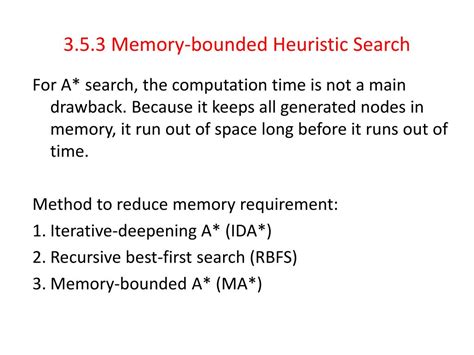 ppt 3 5 informed heuristic searches powerpoint presentation free