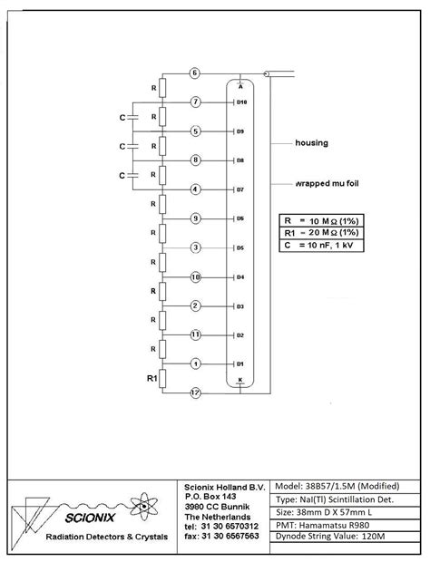Ae1s Science And Engineering Blog Scintillation Gamma Spectroscopy Setup